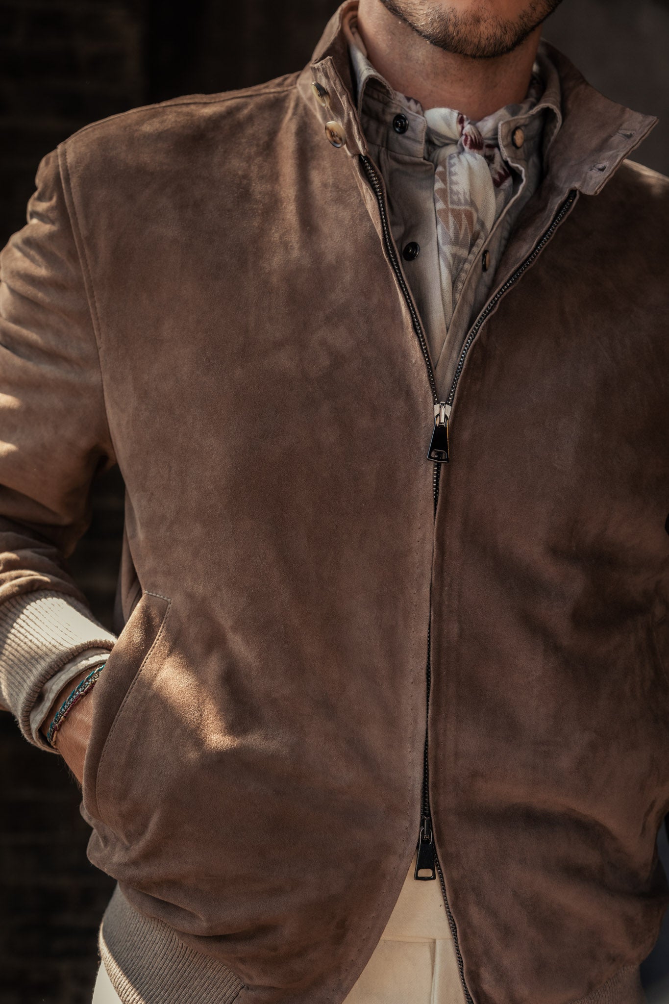 Handmade Mens Winter Jacket – Rifugio Handmade Leather Jackets Napoli